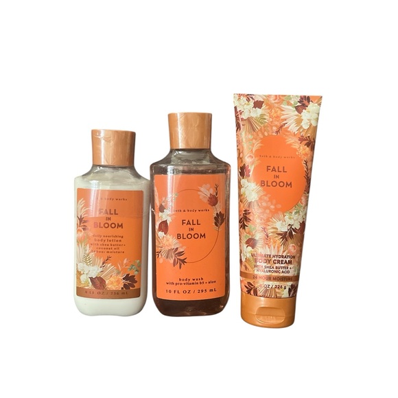 Bath & Body Works | Bath & Body | Fall In Bloom 3pcs Body Wash Bath ...